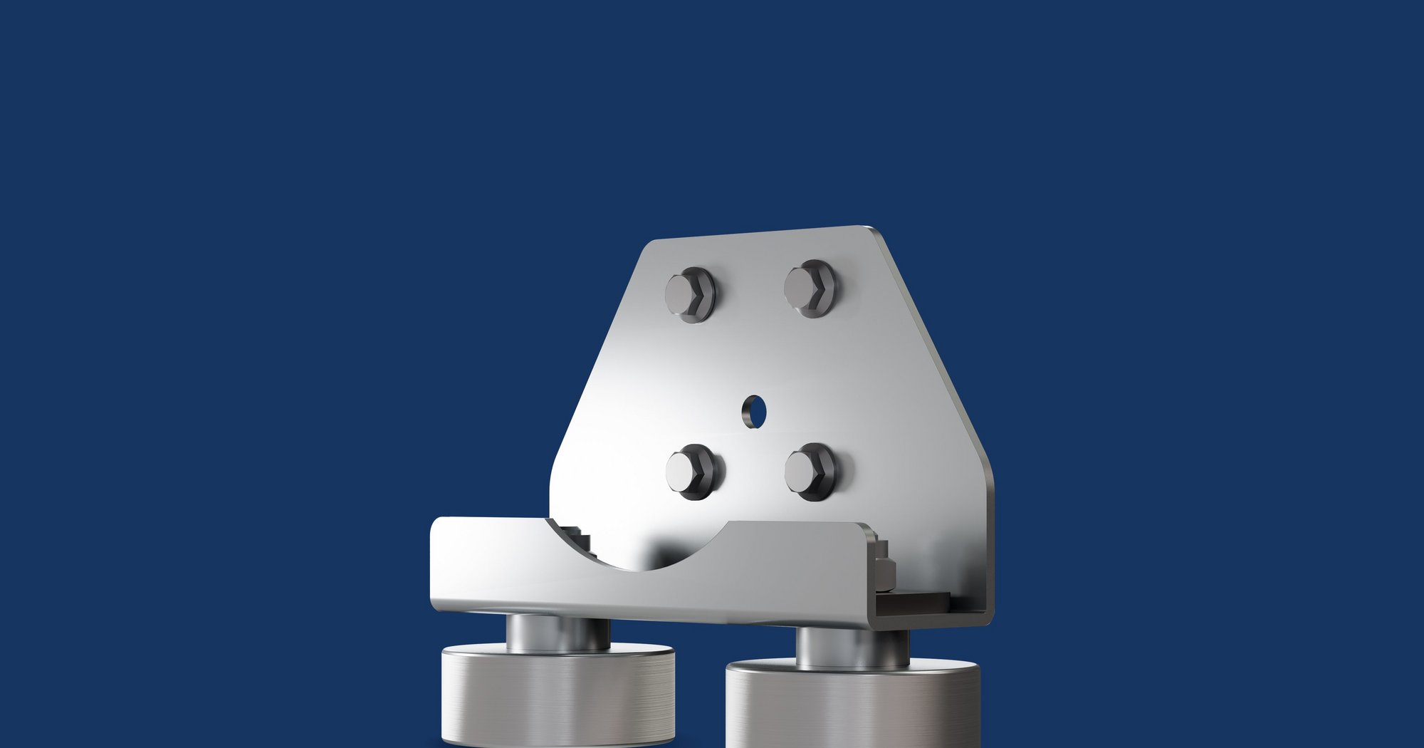 Horizontal roller guide for crane wheels ø200 (Form 1-5)